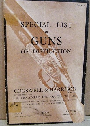 Special List of Guns of Distinction Catalog,