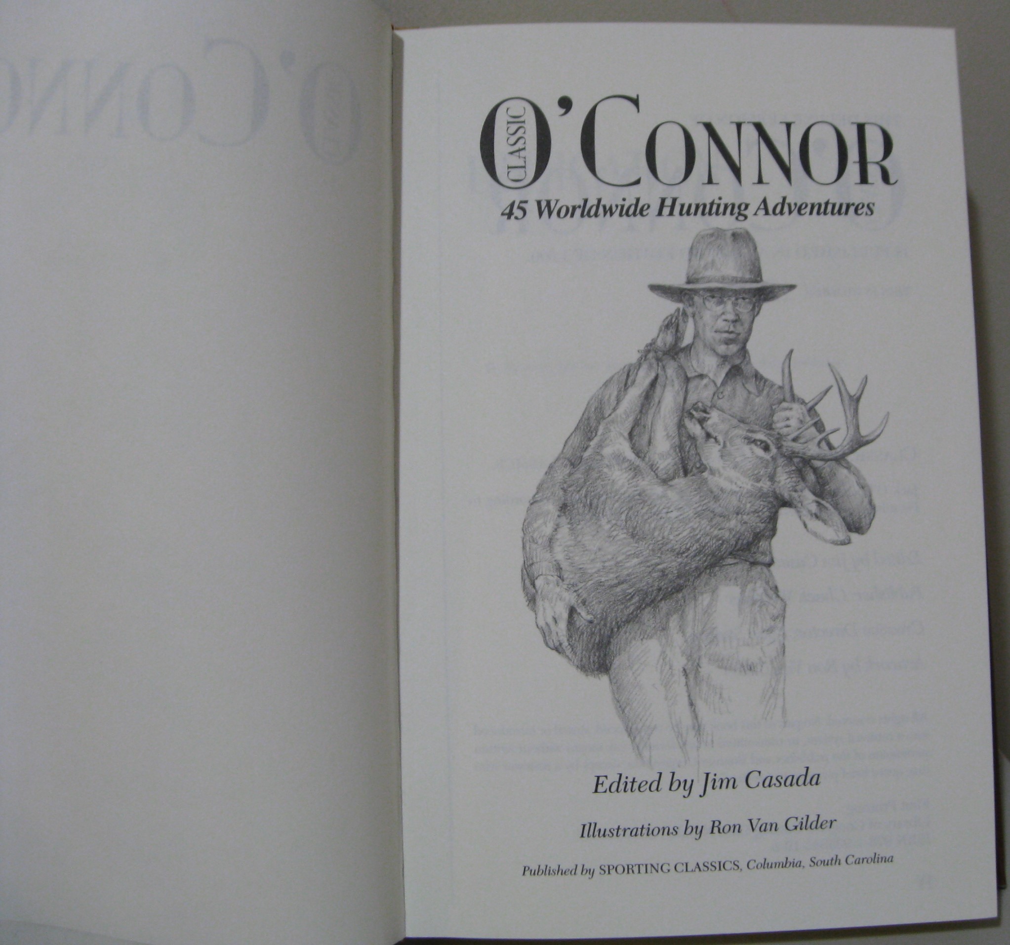 CLASSIC O'CONNOR - 45 WORLDWIDE HUNTING ADVENTURES,