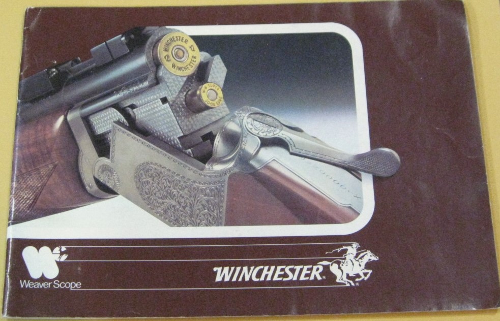 VINTAGE WINCHESTER CATALOG FEATURING WEAVER SCOPE